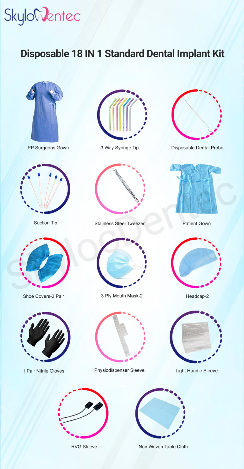 Best Disposable Dental Instrument Kits For Examination | Mouth Mirror ...